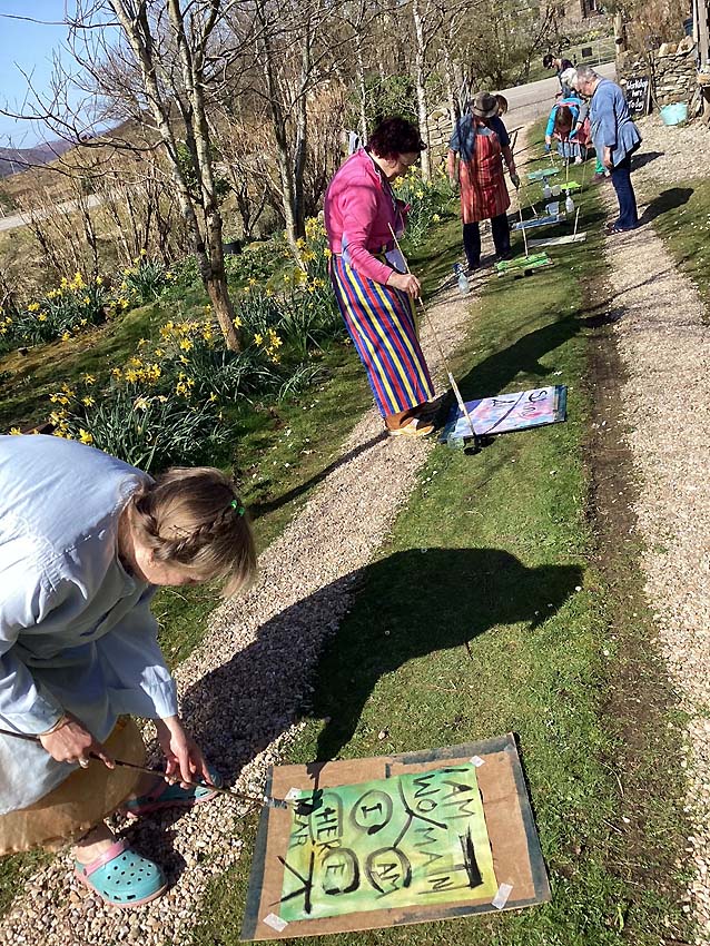 Putting the Text into Textiles - Highlands, Scotland